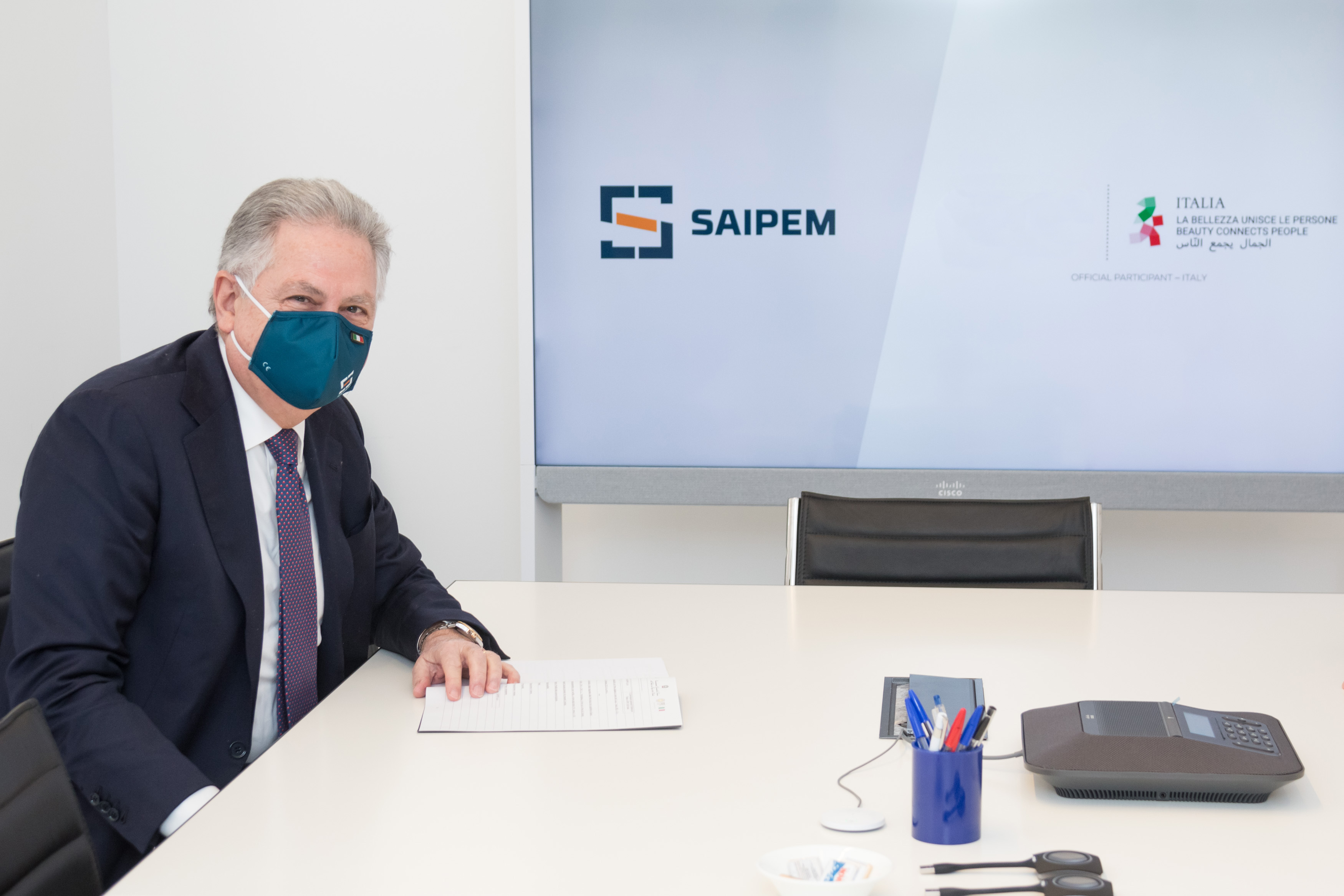 Saipem presents at Expo 2020 Dubai an installation inspired by ...