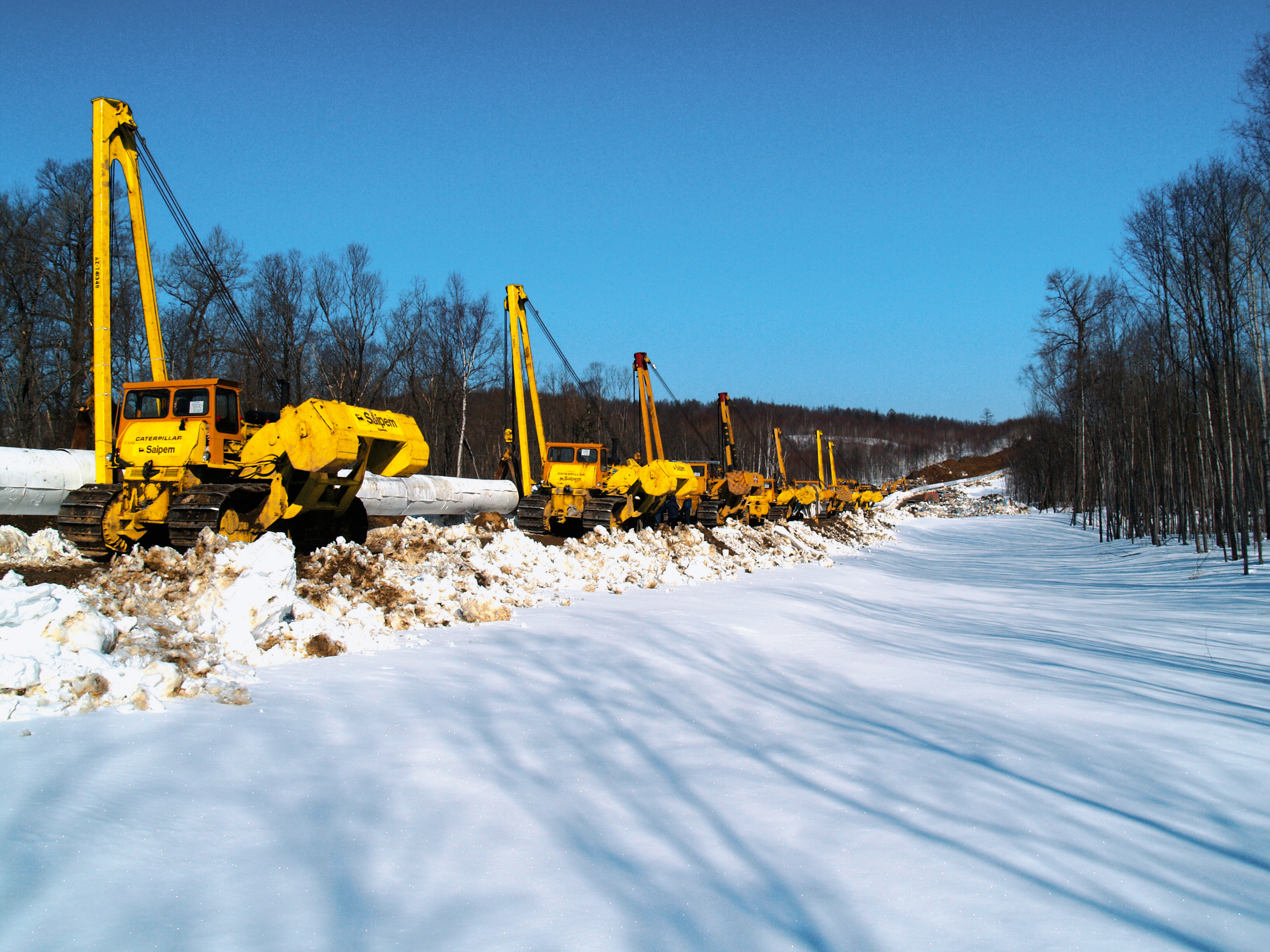 Sakhalin II Onshore Oil and Gas Pipelines | Saipem